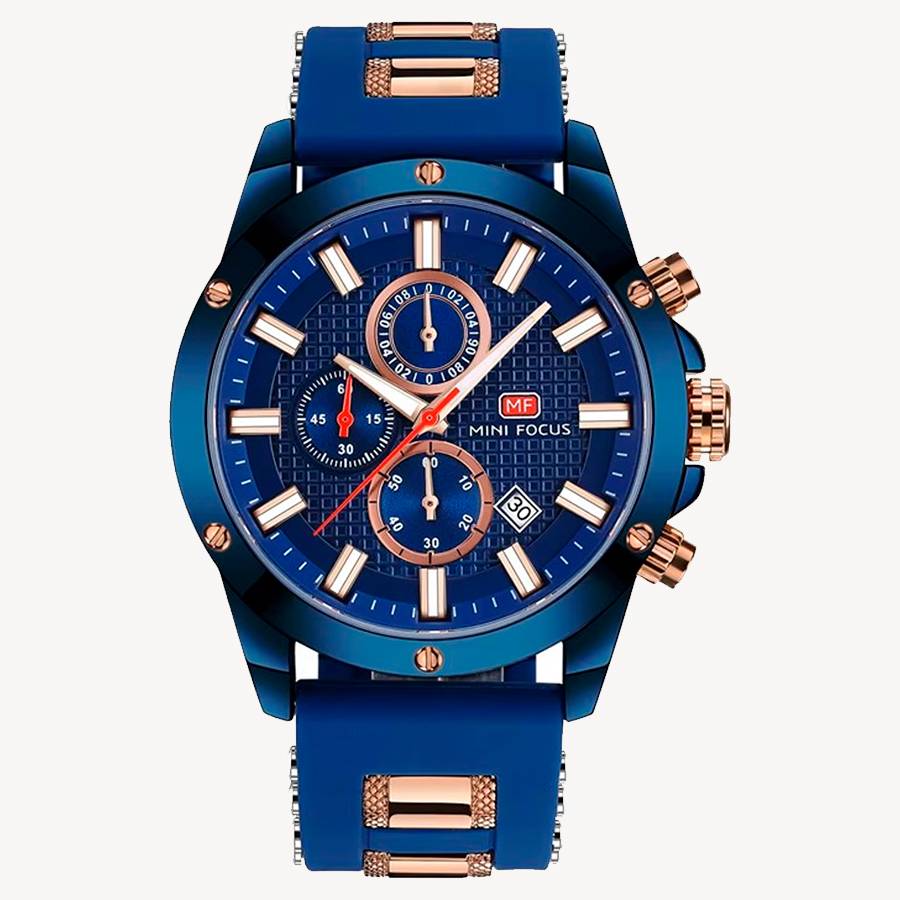 RELOJ MINIFOCUS - AZUL