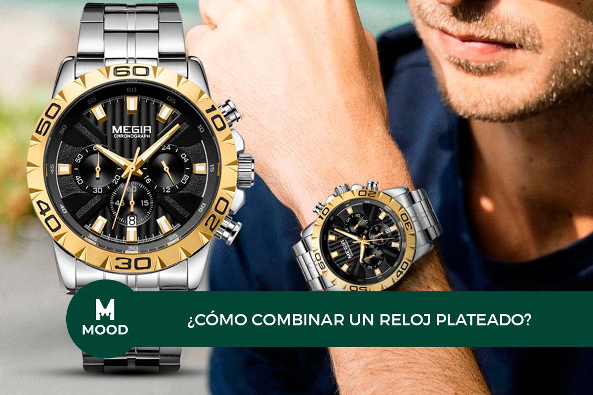 ¿Cómo combinar un reloj plateado? | MOOD RELOJES